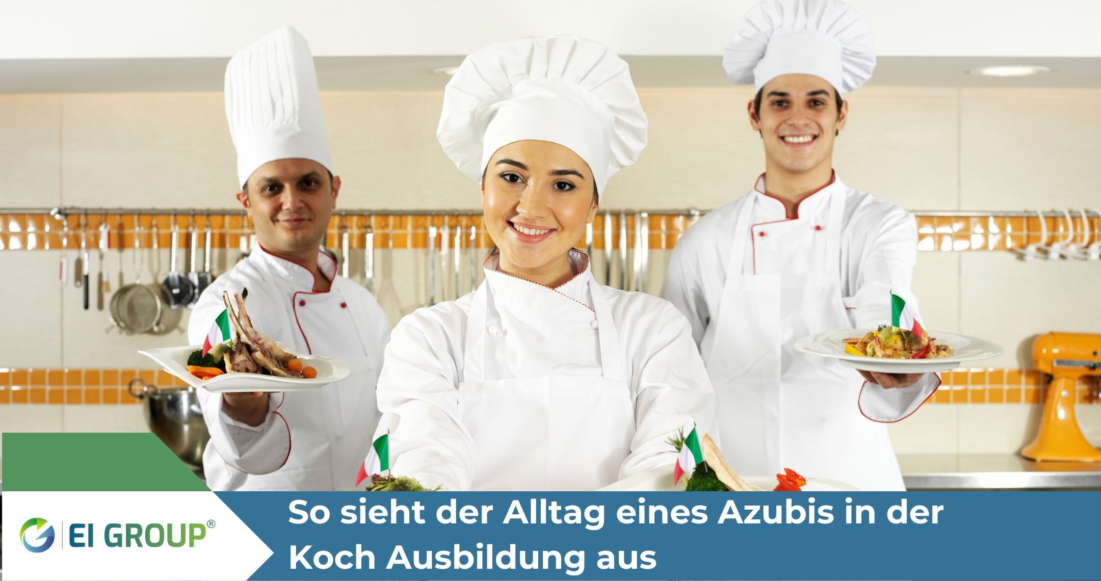 So sieht der Alltag eines Azubis in der Koch Ausbildung aus - EI Group ...